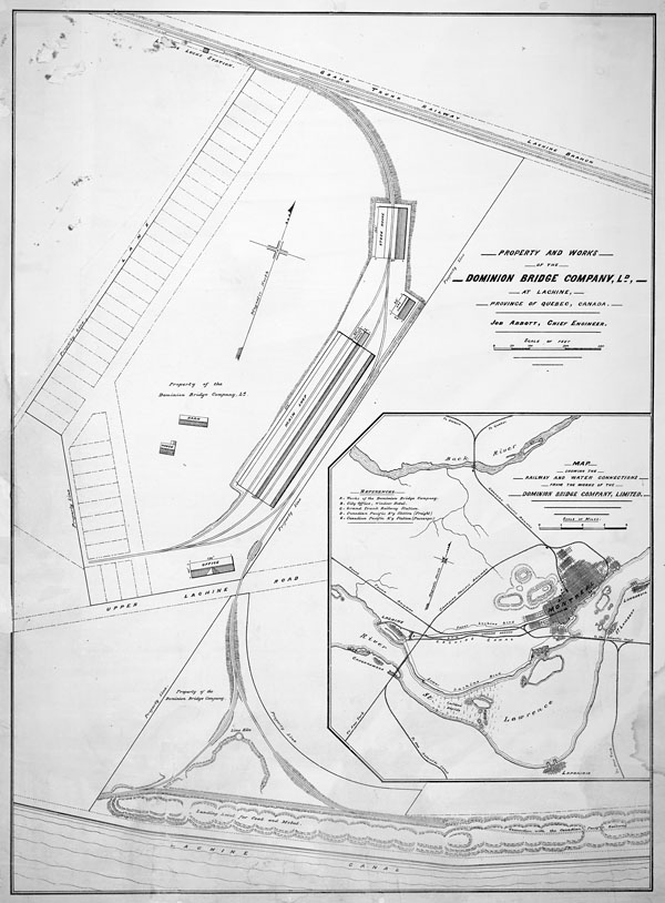 Connectivité du site de la Dominion Bridge Co. – Patrimoine Dominion ...